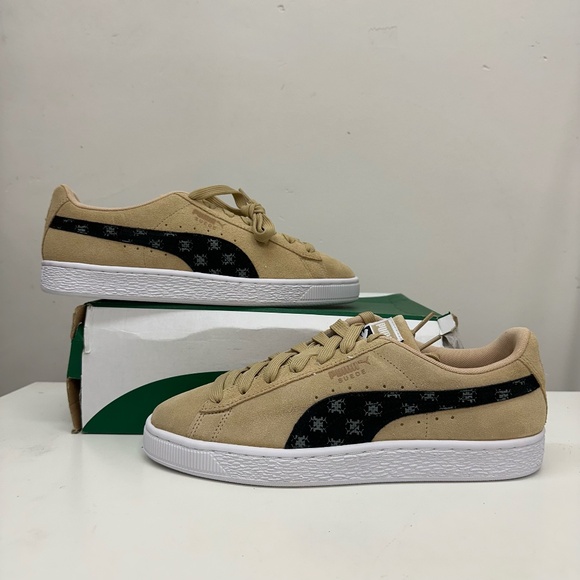 Puma | Shoes | New W Damaged Box Mens Puma Suede Classic T7 Light Sand ...